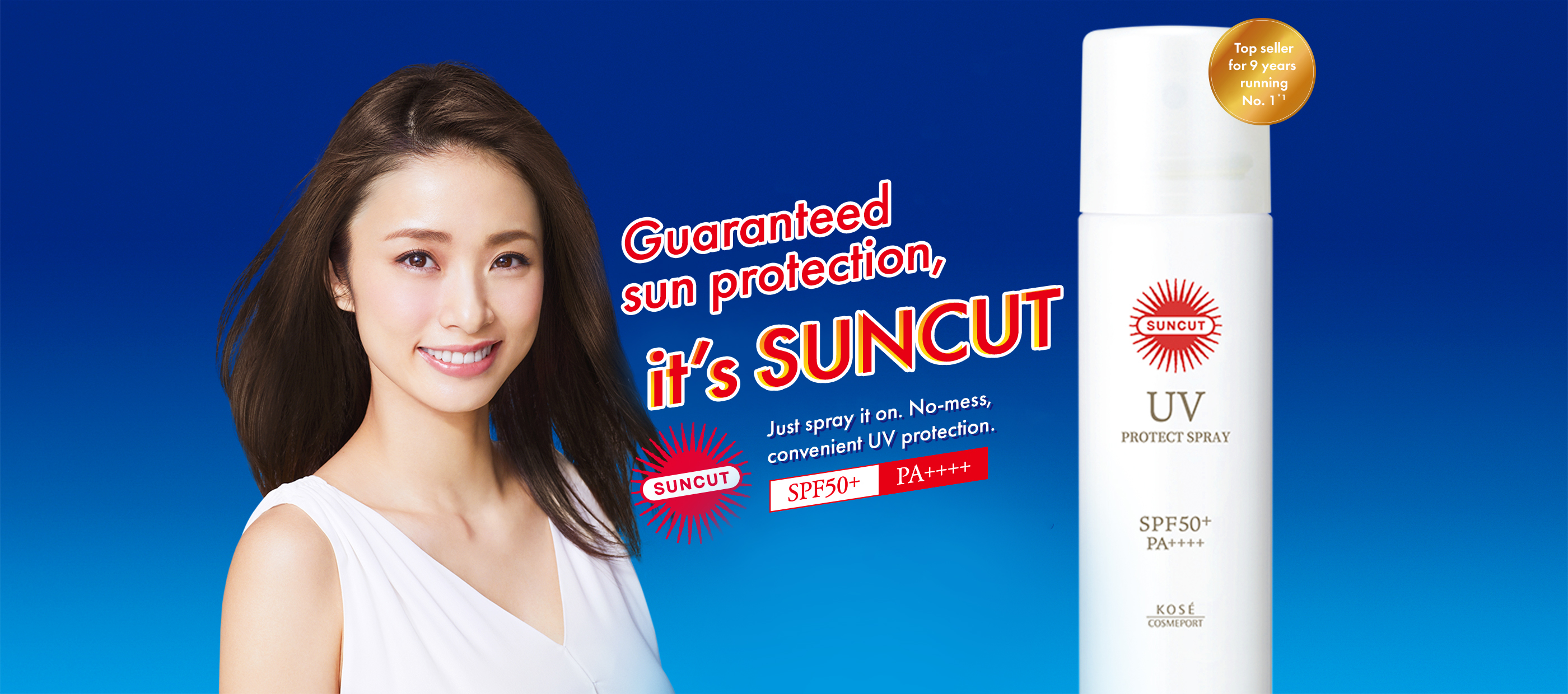 SUNCUT [SUNCUT] No.1 Sunscreen Spray - KOSÉ Cosmeport